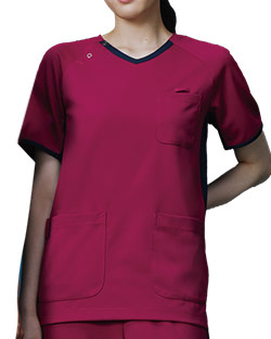 スクラブ[男女兼用](B4-983) | 株式会社サンアロー(KAZEN) | クリニックユニフォーム