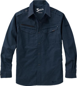 [春夏用]Jawinストレッチ長袖シャツ(01-56604) | 株式会社自重堂 | ワークユニフォーム